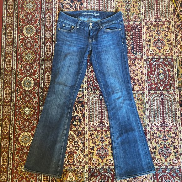 American Eagle Outfitters | Jeans | American Eagle 200s Low Rise Flared ...